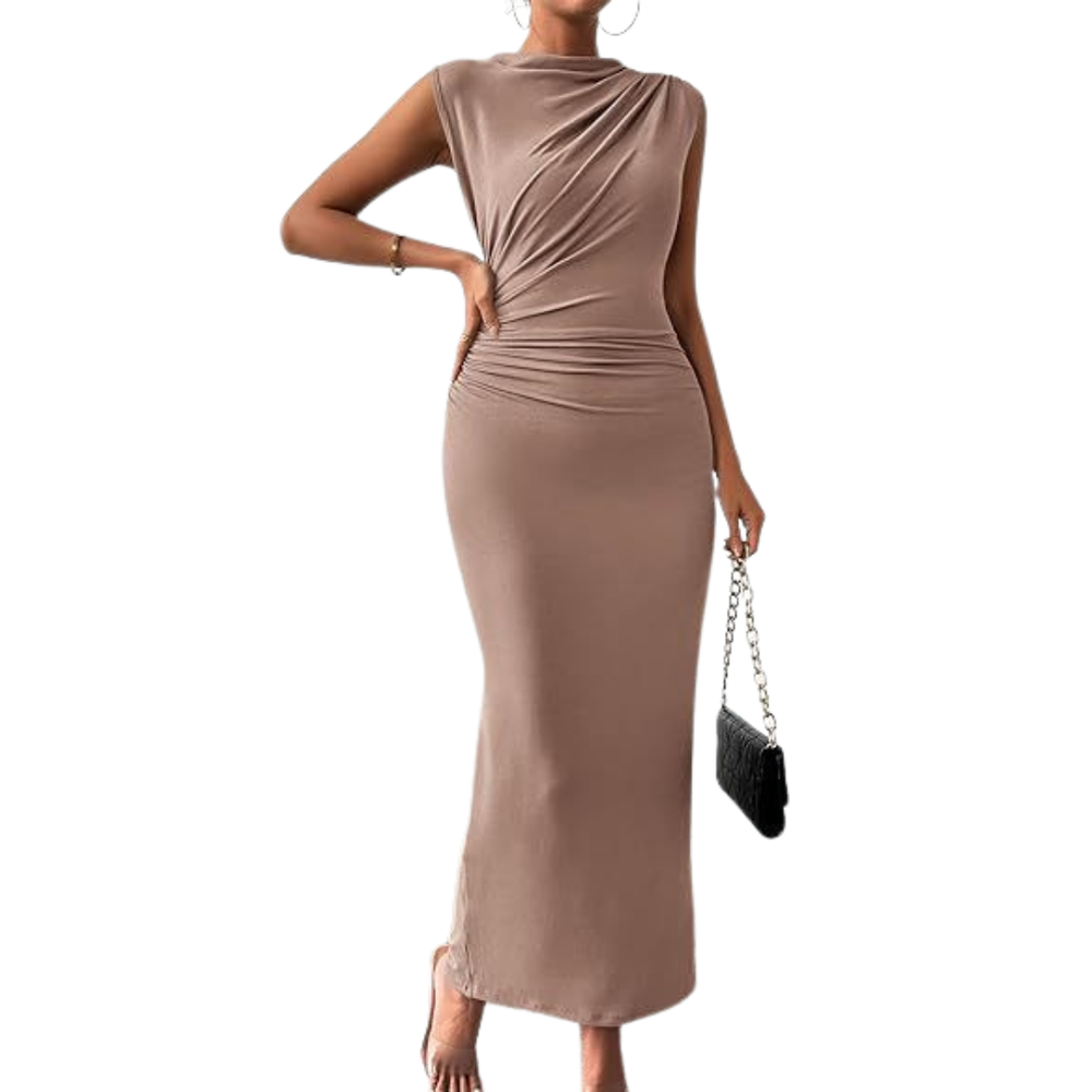 Melody™| Elegant Bodycon Dress with Back Slit for Cocktail Parties